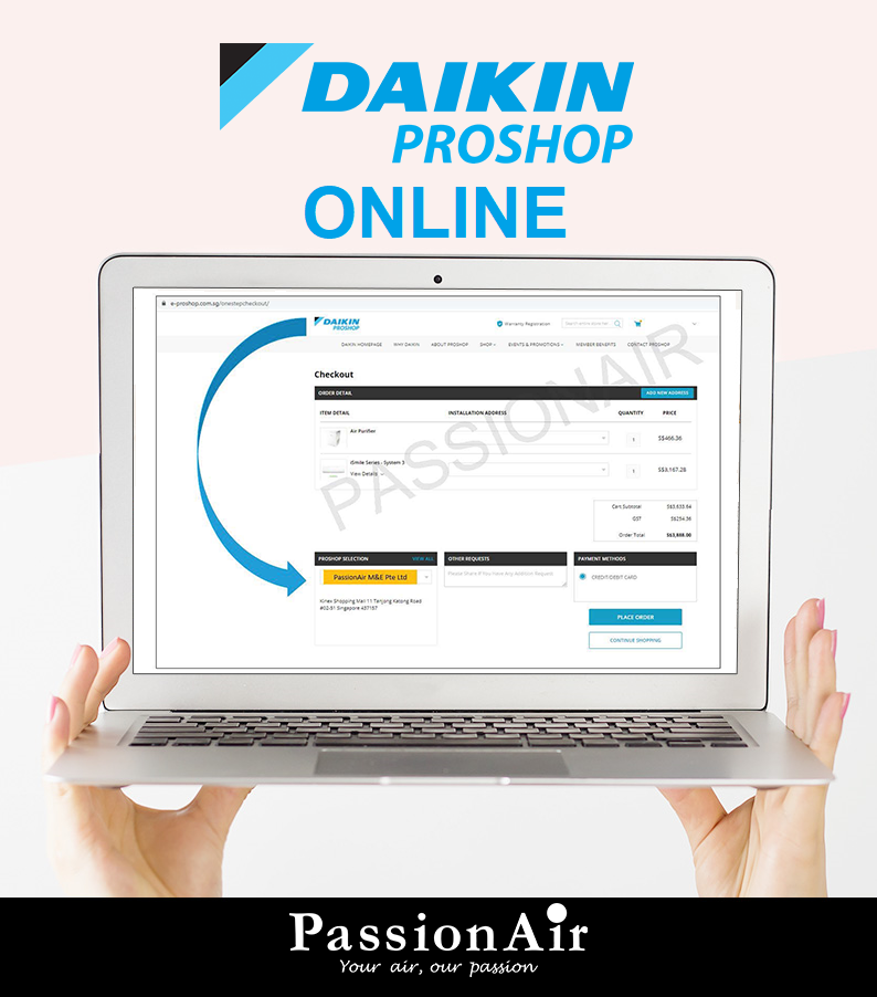 Daikin E-Proshop Exclusive Promotion - PassionAir