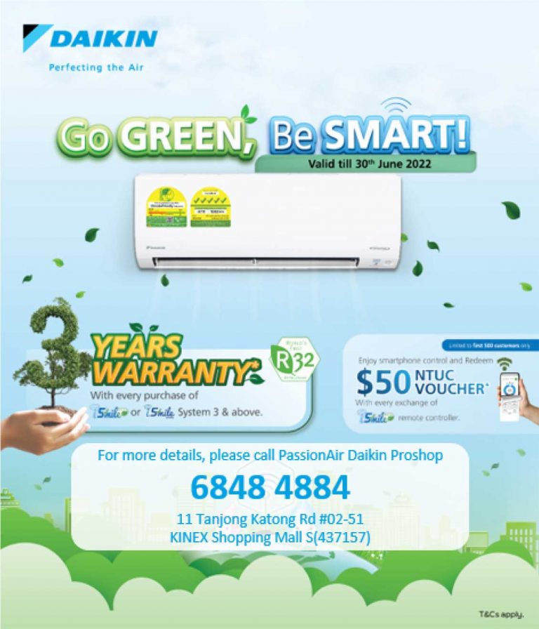 Daikin Aircon Promotion (2022) - PassionAir