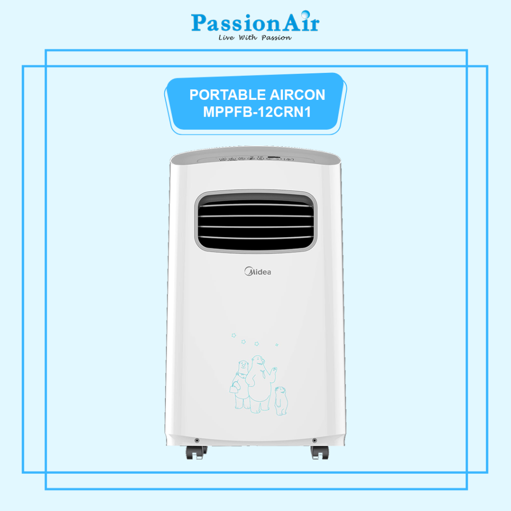 MIDEA PORTABLE AIRCON MPPFB-12CRN1 - PassionAir