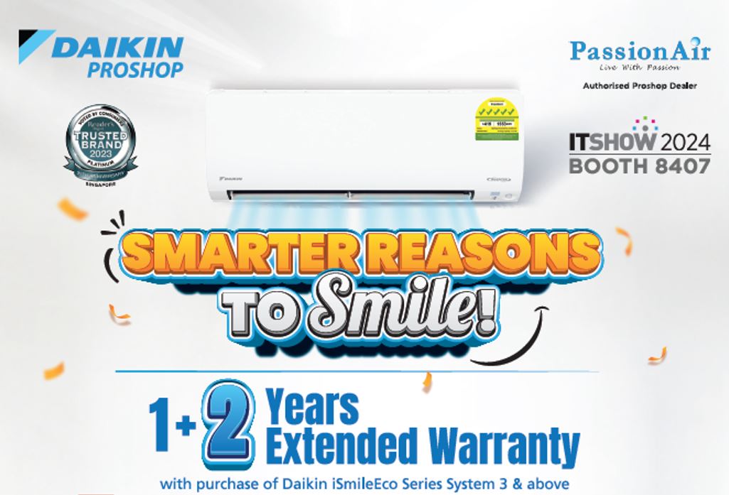 IT Show 2024 – Daikin Aircon Promotion - PassionAir