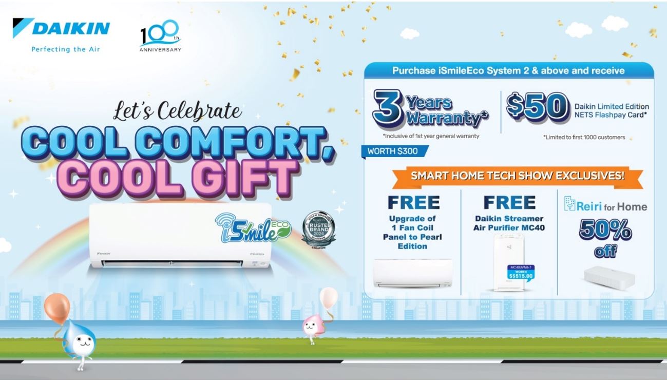 Daikin Smart Home Tech Show Aircon Promotion - PassionAir